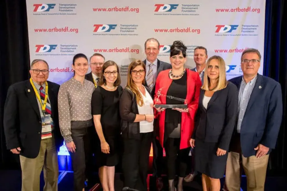 Gannett Fleming wins national ARTBA award - Zweig List